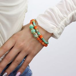 Set doua bratari "Allegria" din jasp impression, jad si sidef | Magazin ...